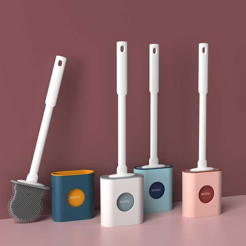 Promo Glo - Mudu Sikat Toilet Wc Brush With Quick Drying Holder Base - Kt-909 Warna Hijau Diskon ...