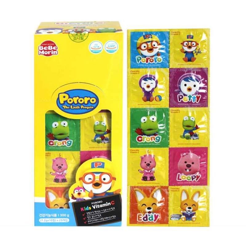 Jual Bebe Morin Pororo Vitamin C Anak [1 Strip] Di Seller ...