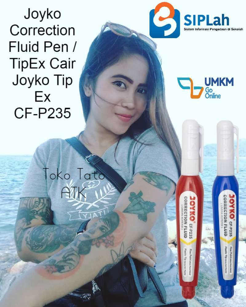 Jual Joyko Correction Fluid Pen / Tipex Cair Joyko Tip Ex Cf-p235 Di ... Jual Joyko Correction Fluid Pen / Tipex Cair Joyko Tip Ex Cf-p235 Di ...