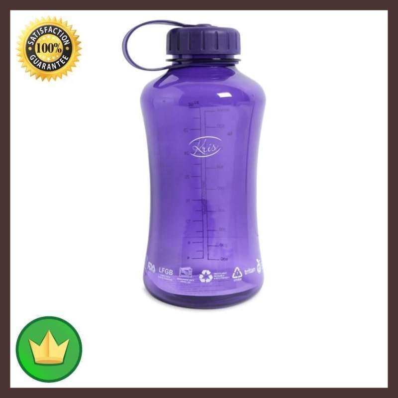 Jual 1 Ltr Botol Minum Tritan Slim - Ungu di Seller Surya Agung Mandiri ...