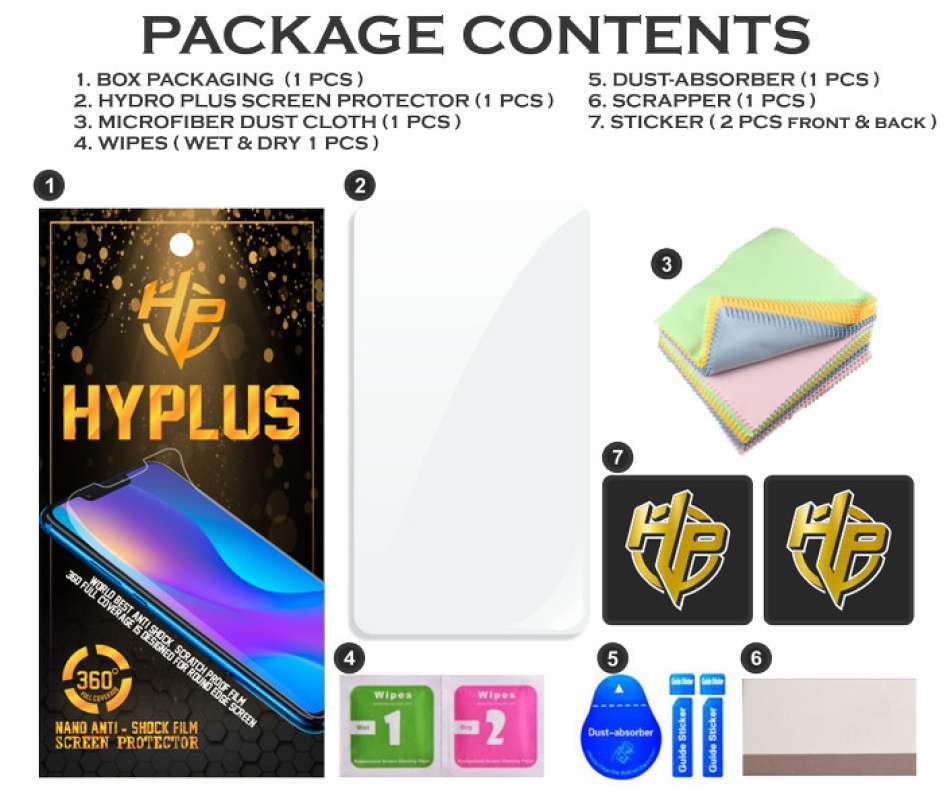 Jual Hyplus - Samsung Z Fold Series Bagian Dalam - Clear - Hydrogel di ...