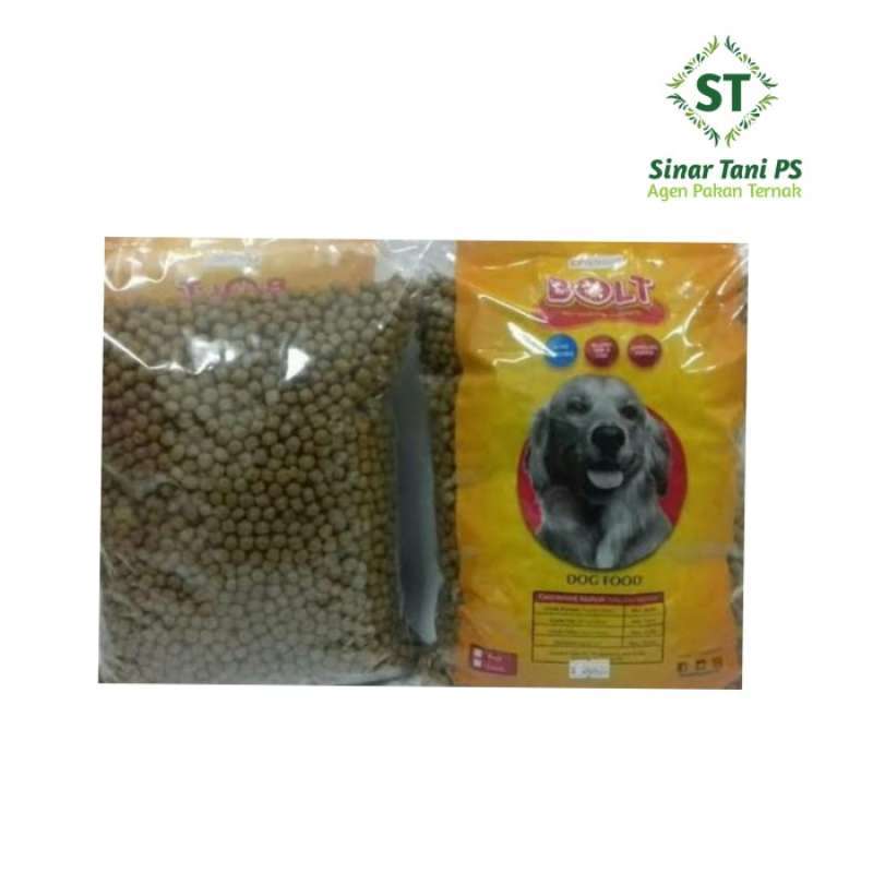 Promo Bolt Dog Paket Repack 10Kg Kibble Bulat Makanan Pakan Anjing Dry ...