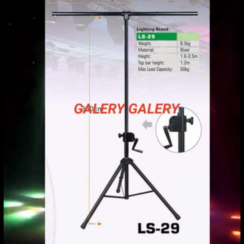 Jual Free Ongkir Tiang Lampu Atau Stand Parled Ada Katrol di Seller ...