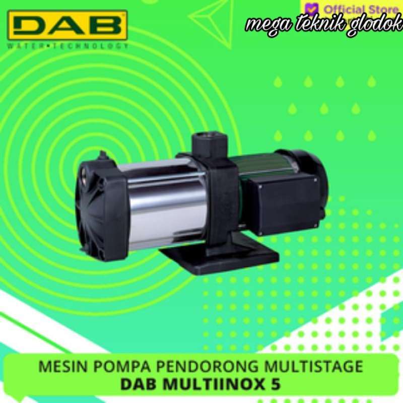 Jual Pompa Booster DAB Multi inox 5 - Pompa Air asin / laut Multistage DAB di Seller Mega Tehnik ...