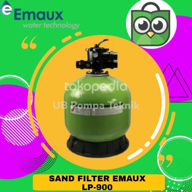 Jual Sand Filter Kolam Aquaculture Biological Emaux LF 900 di Seller UB Pompa Teknik - Jembatan ...