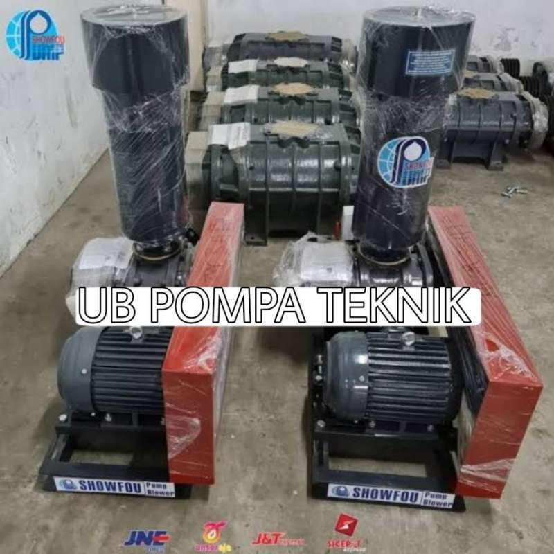 Jual Root Blower Showfou Rlc-50 Three Lobes 4kw 5hp 380v 50hz Showfou ...