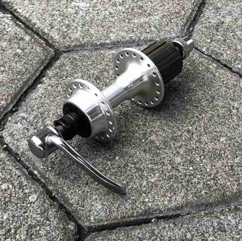Jual FREEHUB 36 Hole Shimano Exage HG20 7 Speed Chrome NOS Original ...