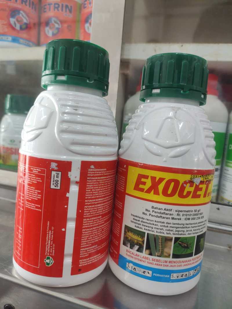 Jual INSEKTISIDA EXOCET 50EC 500ML di Seller Inti Pertanian - Kab. Deli ...