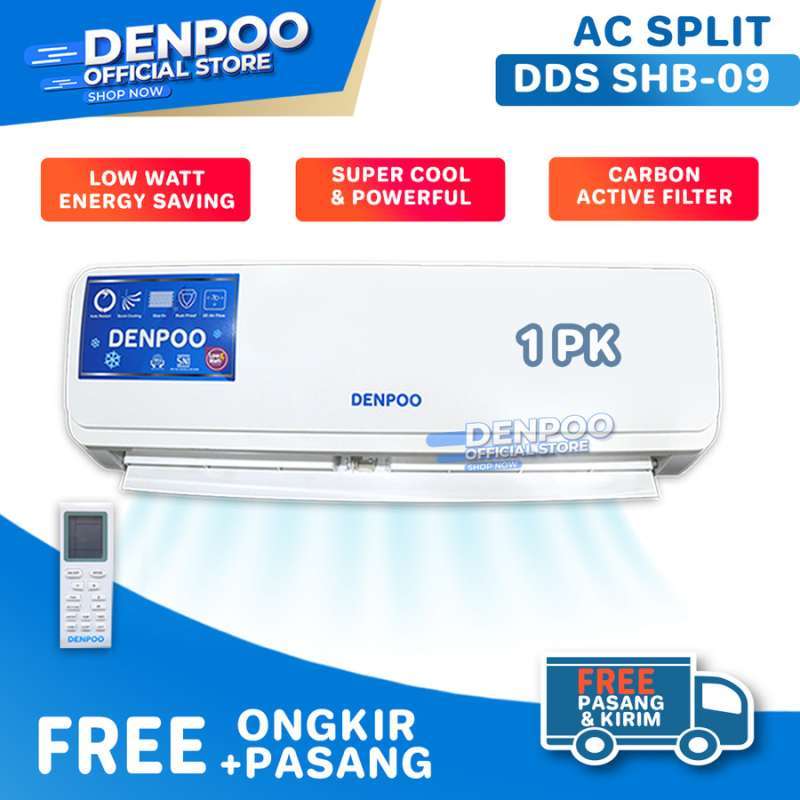 Jual AC DENPOO 1 PK + PASANG INSTALASI DDS 09 SHB di Seller Denpoo ...