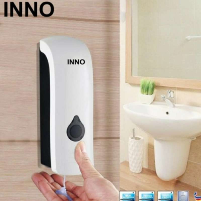 Promo tempat sabun cair INNO/hand soap dispencer hitam Diskon 21% di ...