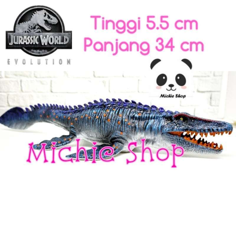 Jual Figure Mosasaurus Topper Kue Cake Dinosaurus Jurassic World di ...