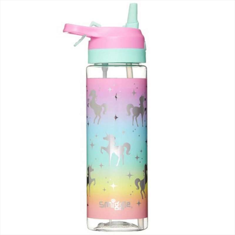 Jual Smiggle 442747 Spritz Viva Flip Spout Pink Unicorn Drink Bottle di ...
