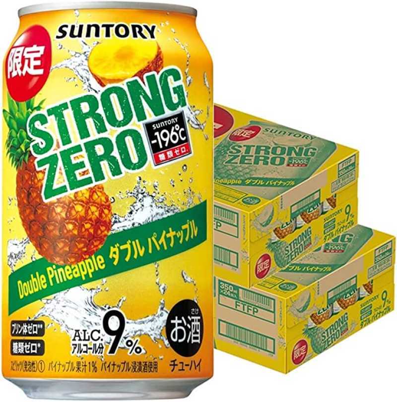 Jual Suntory Strong Zero Double Pineapple (350ml) di Seller Babakiwi ...