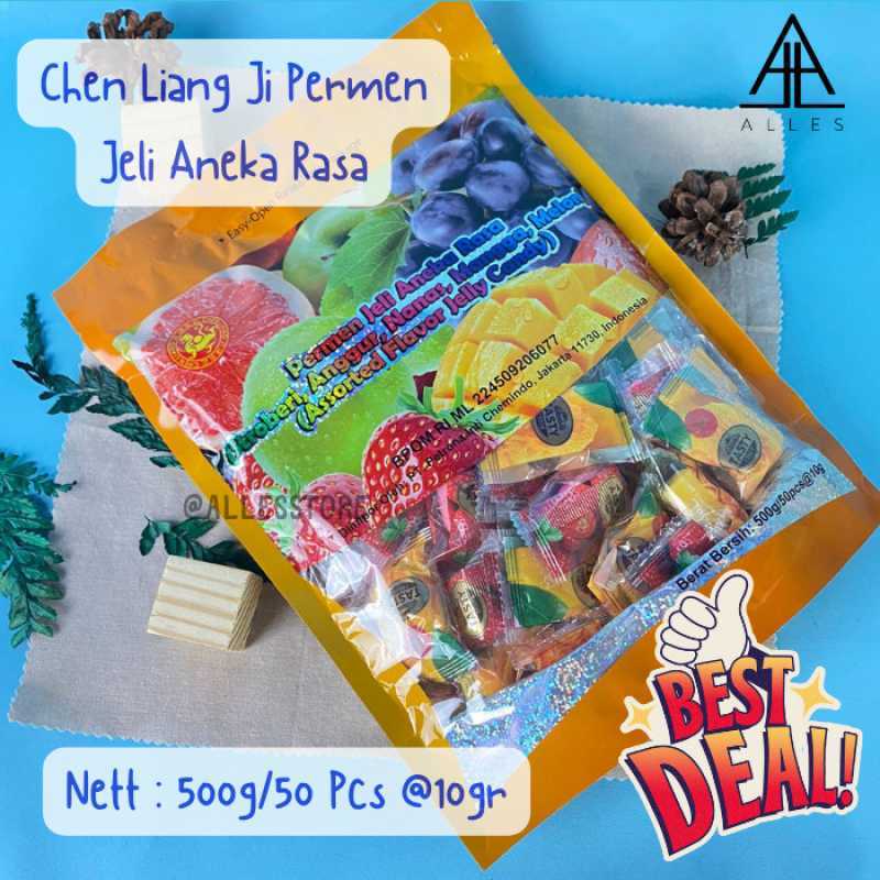 Jual Permen Jeli Aneka Rasa Chen Liang Ji Permen Rasa Buah Jelly 500 ... Jual Permen Jeli Aneka Rasa Chen Liang Ji Permen Rasa Buah Jelly 500 ...