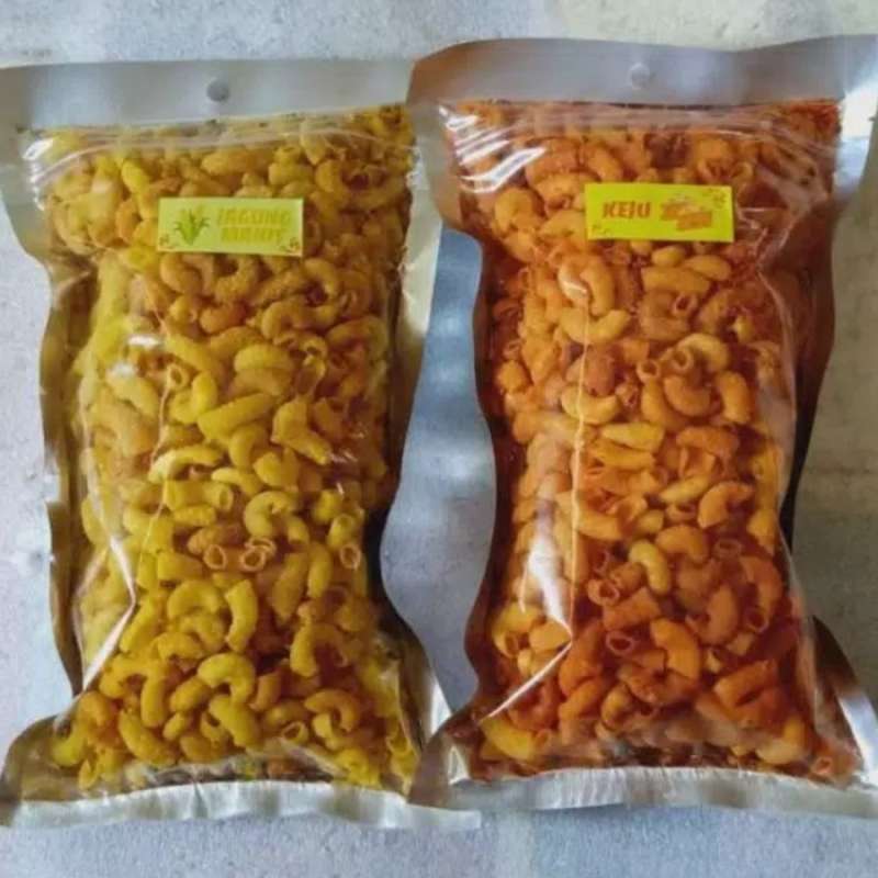 Jual Makaroni Pipa Berbentuk Tabung Terlaris Snack Cemilan Terenak Enak ...
