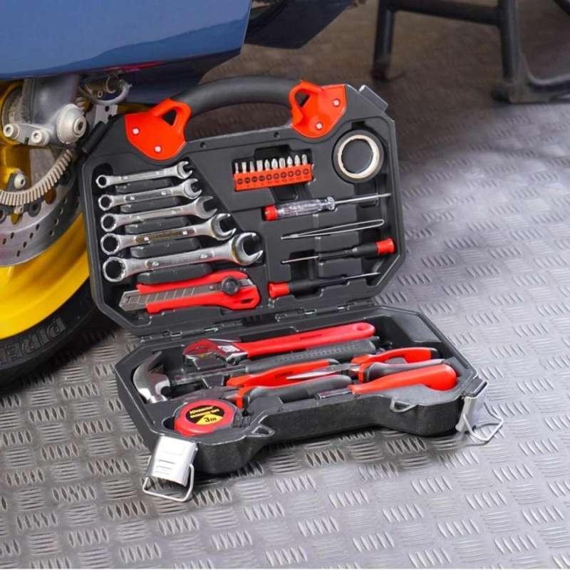 Jual Krisbow Set 28 Pcs Perkakas Mekanik Dengan Kotak di Seller By ...