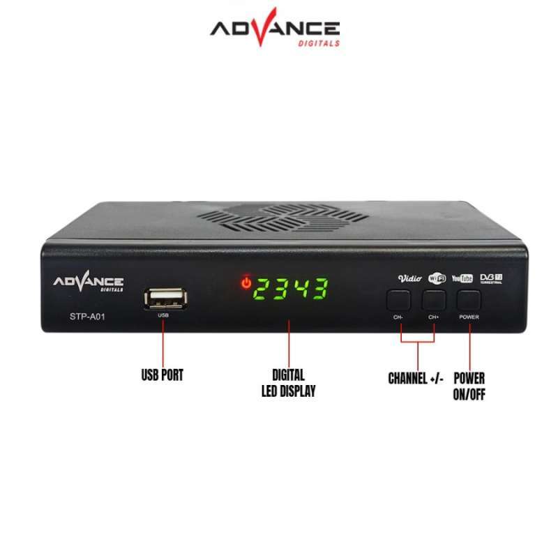 Promo Set Top Box Digital TV Advance STP-A01 Diskon 26% di Seller ...