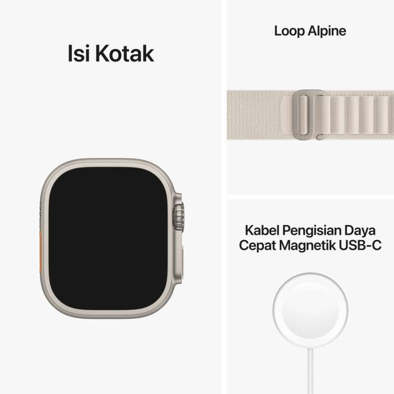 Jual Apple Watch Ultra Gps + Cellular With Alpine Loop - Large ...