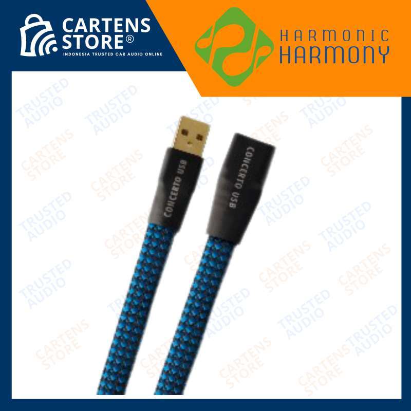 Jual Cable USB Harmonic Harmony CONCERTO USB A Male to A Female - 3.5M ...