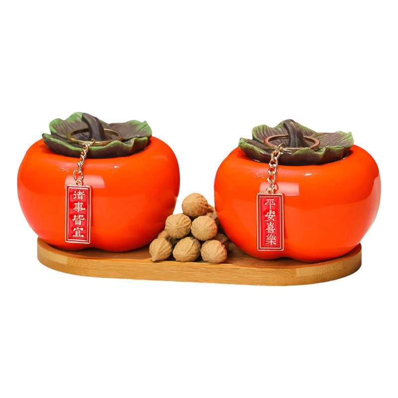 Jual Persimmon Storage Tank With Cover Containers Tea Cans Desktop ...