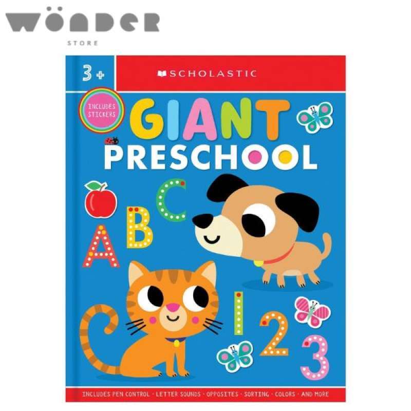 Jual Scholastic Early Learners, Workbook: Giant Preschool Activity Book ...