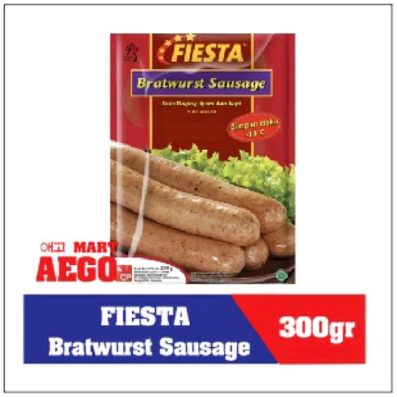 Jual FIESTA BRATWURST 300gr / sosis sapi dan ayam di Seller ...