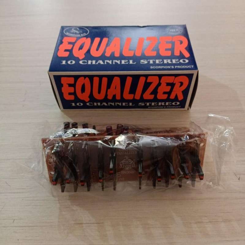 Jual Kit Equalizer 10 Channel Stereo di Seller King Wijaya Elektronik ...