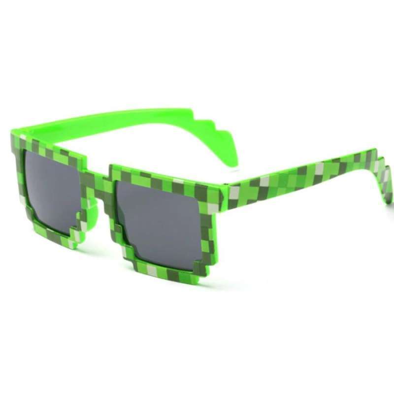 Jual Keeper Kacamata Model Pixel Minecraft Mosaics UV400 for Kids - 088 ...