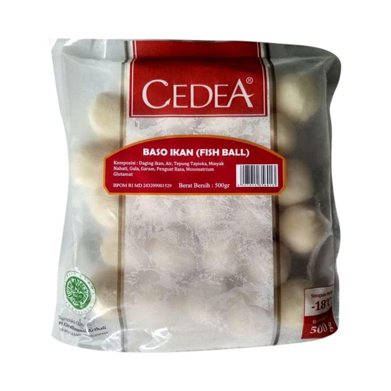 Jual Cedea Baso Ikan Fish Ball [500 g] di Seller Rumah Beku Official ...