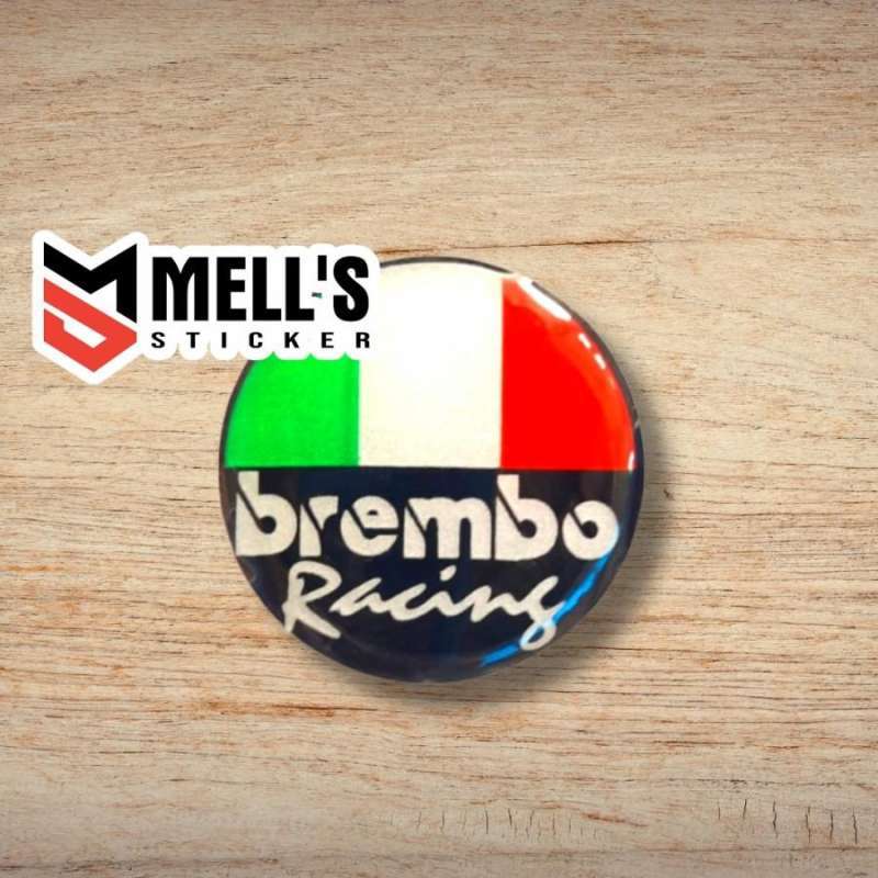 Jual stiker motor brembo emblem brembo stiker logo brembo keliper ...