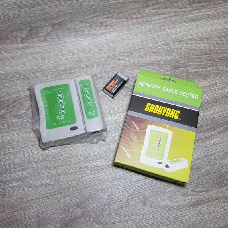 Promo Lan Tester UTP RJ45 RJ11 Diskon 9% di Seller QUELMA STORE ...