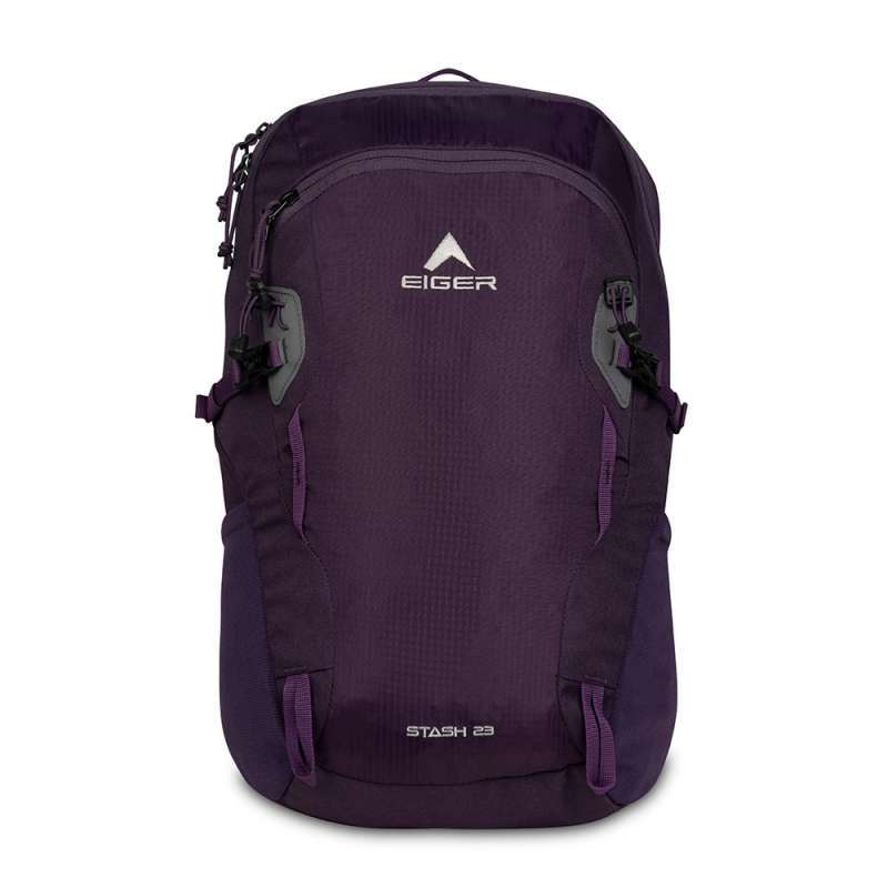 Promo Eiger Stash Basic Daypack Backpack Wanita - Purple [23 L] Diskon ...