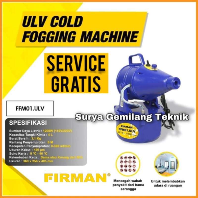 Promo Mesin Foging Ffm01 Ulv Mesin Fogging Machiner Firman Diskon 15% ... Promo Mesin Foging Ffm01 Ulv Mesin Fogging Machiner Firman Diskon 15% ...