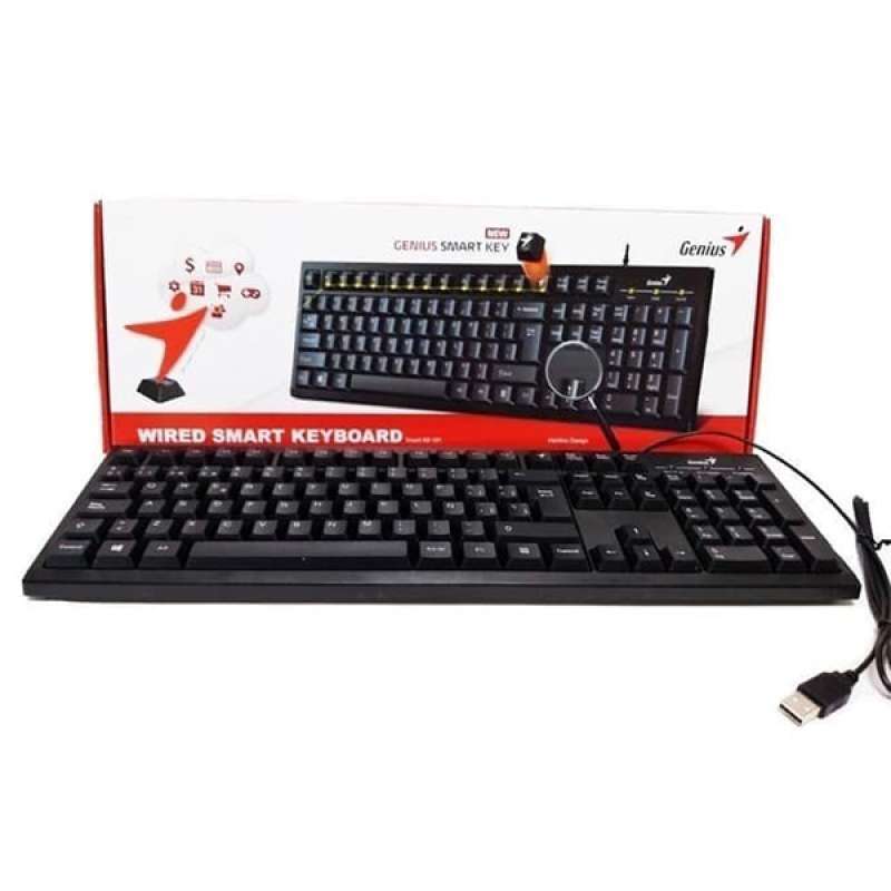 Promo KEYBOARD SMART GENIUS USB KB-101 ORIGINAL Diskon 10% di Seller ...