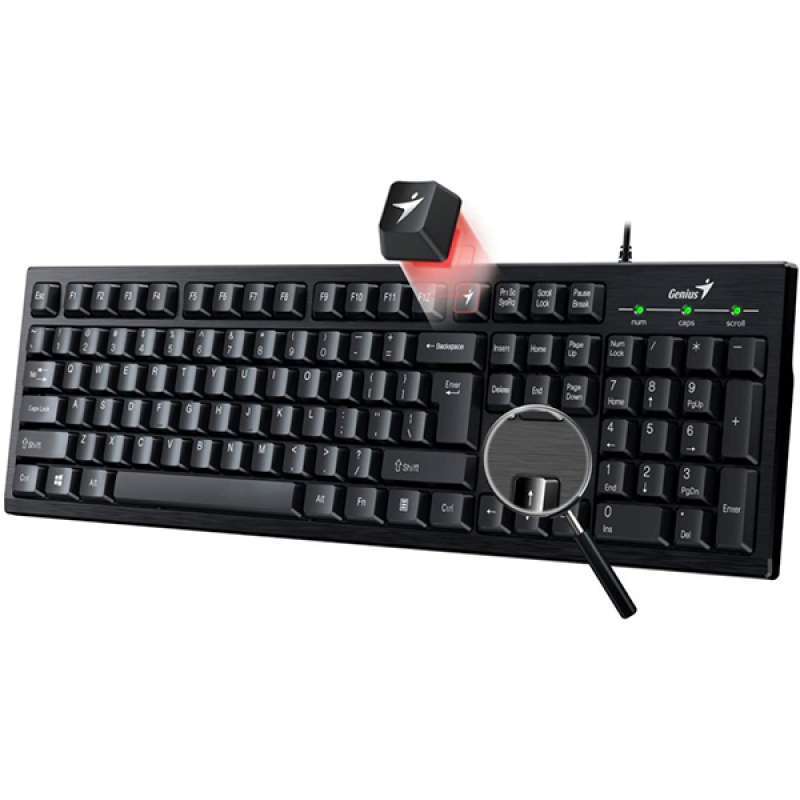 Promo KEYBOARD SMART GENIUS USB KB-101 ORIGINAL Diskon 10% di Seller ...
