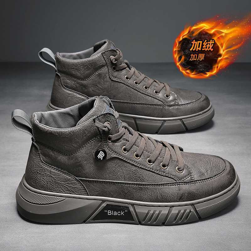 Jual Sepatu Pria Musim Gugur dan Musim Dingin Model Baru Ditambah ...