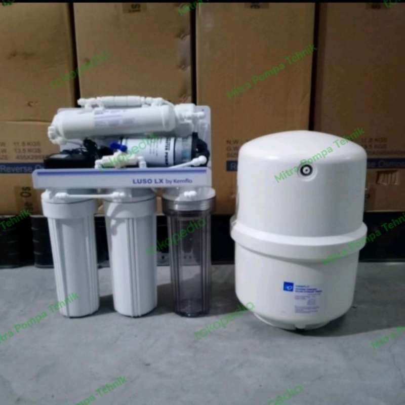 Jual Mesin Ro 100 Gpd Kemflo Reverse Osmosis 100gpd 5stag Filter Air ...