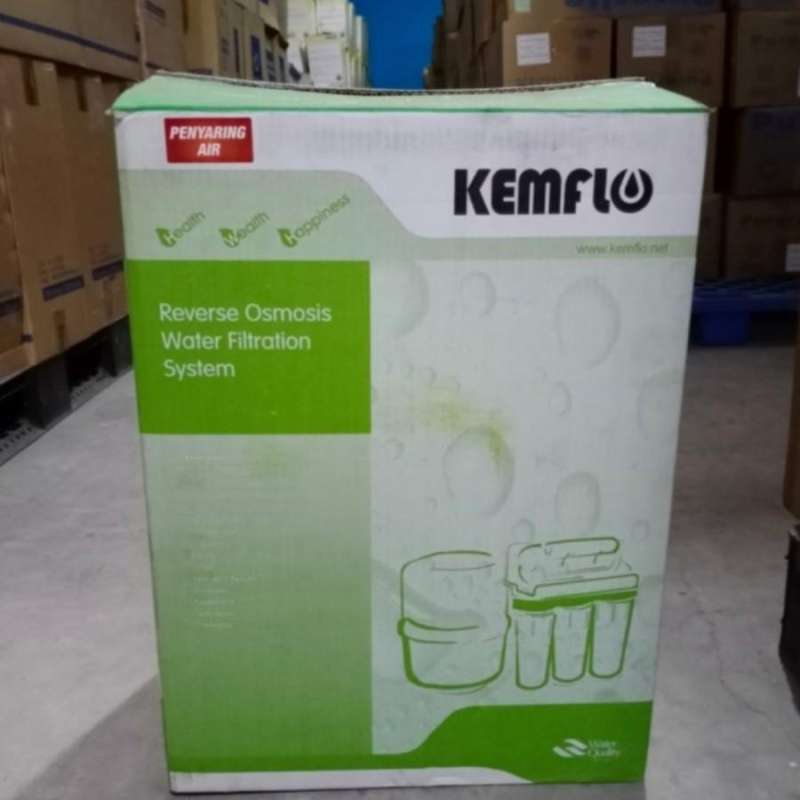 Jual Mesin Ro 100 Gpd Kemflo Reverse Osmosis 100gpd 5stag Filter Air ...