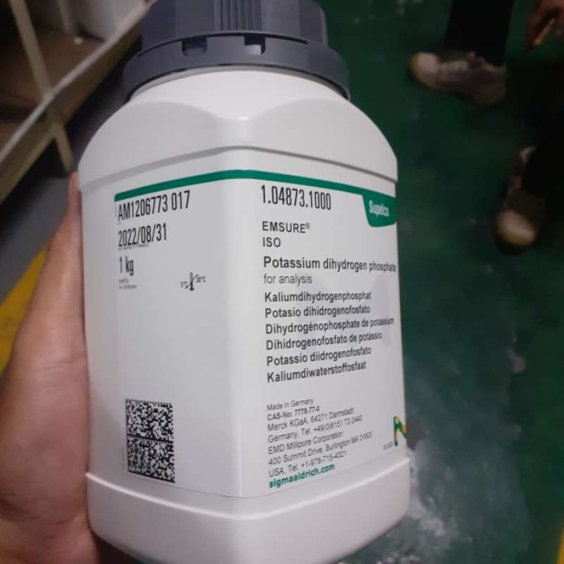 Jual 1.04873.1000 Potassium Dihydrogen Phosphate Merck Kh2po4 Di Seller ...