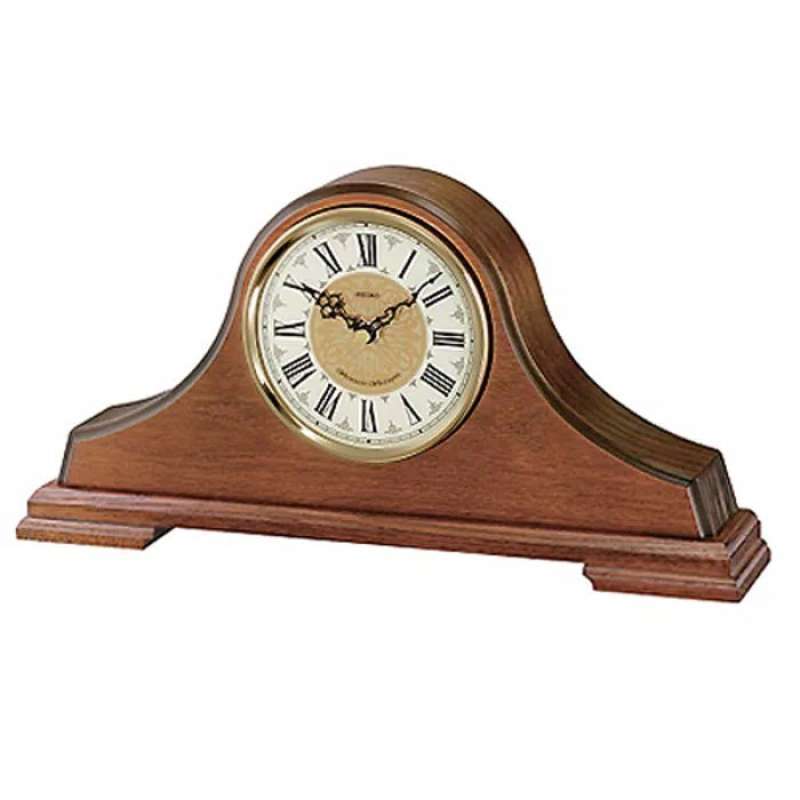 Promo Jam Meja Kayu SEIKO QXJ013B Original Kayu Westminster QXJ013 ...