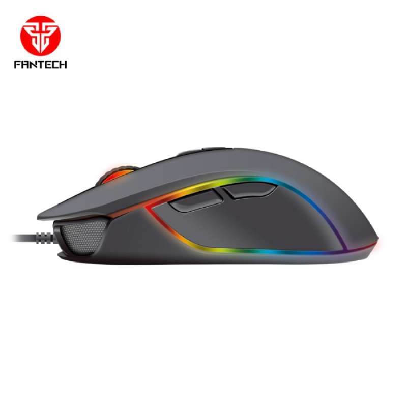 Promo Fantech X9 THOR Mouse Gaming Macro RGB 7D Programmable 4800 DPI ...