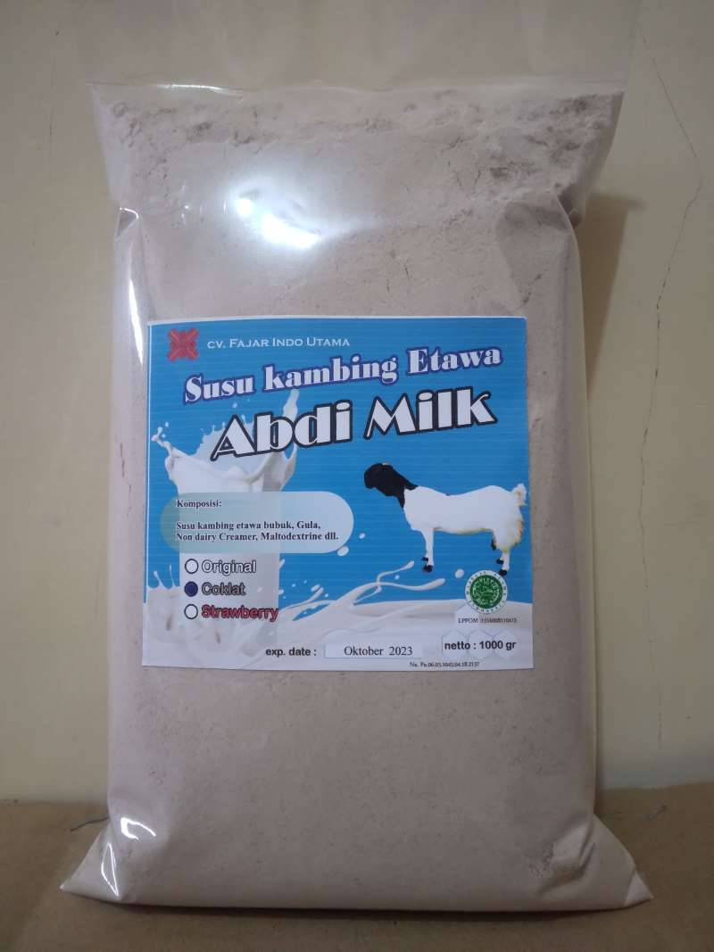 Jual Susu Kambing Etawa Abdi Milk Grade 2 - Coklat Di Seller Ahba_store ...