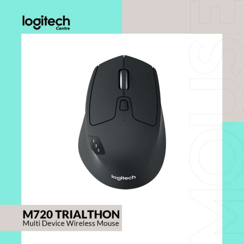 Jual Logitech M720 Triathlon Multi Device Wireless Mouse - Random di Seller NEW VISION - Pondok ...