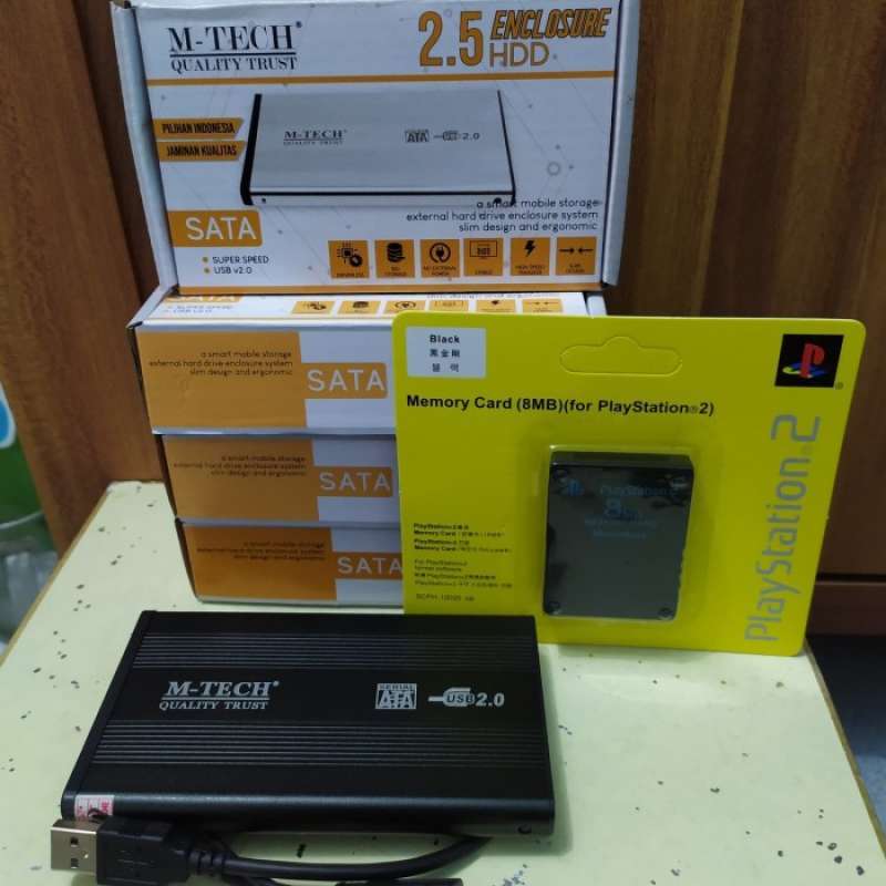 Promo PS2 HDD-HARDISK 40GB EXTERNAL 2,5in + 1 MC BOOOT Diskon 23% di ...