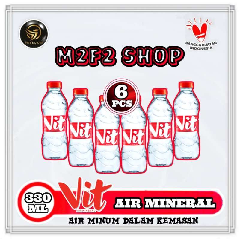 Promo Air Mineral Vit Botol Mini Pet - 330 ml (Kemasan 6 Pcs) Diskon 13 ...