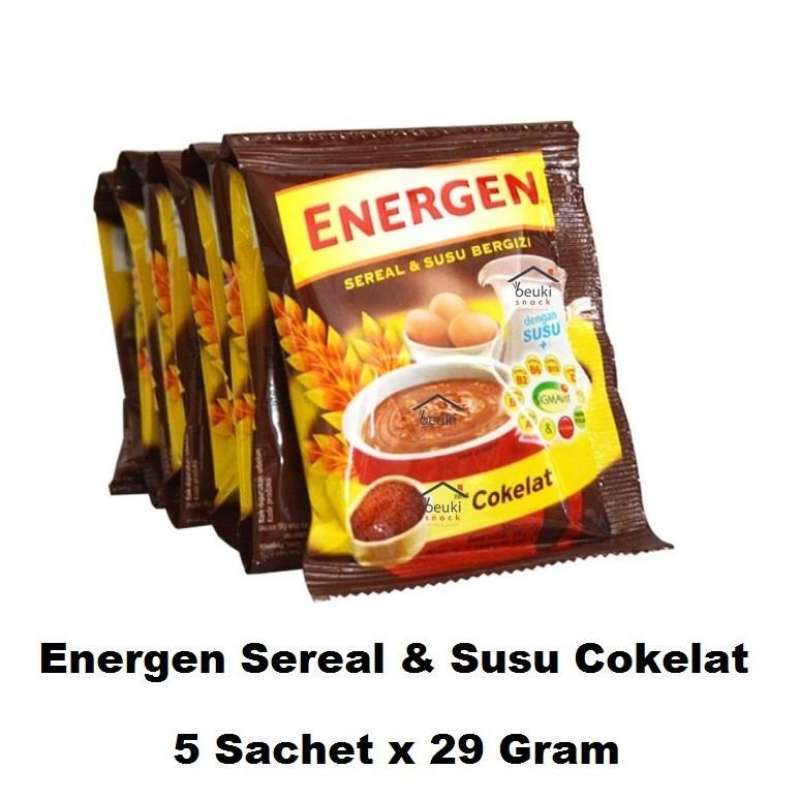 Jual ENERGEN SACHET COKLAT BANDED /5PCS di Seller SWALAYAN JAYA BARU ...