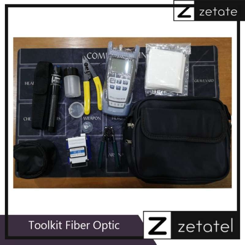 Promo FTTH ToolKIT Set Fiber Optic Lengkap OPM VFL Cleaver FO Diskon 31 ...