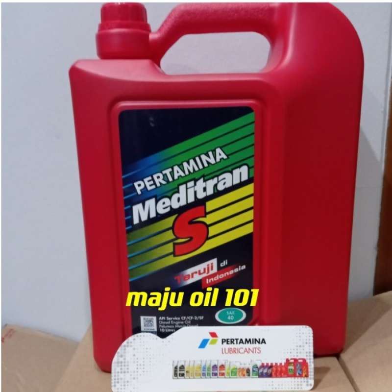 Jual Oli Pertamina Meditran S Sae 40 10 Liter Di Seller Shanum Oto Care ...