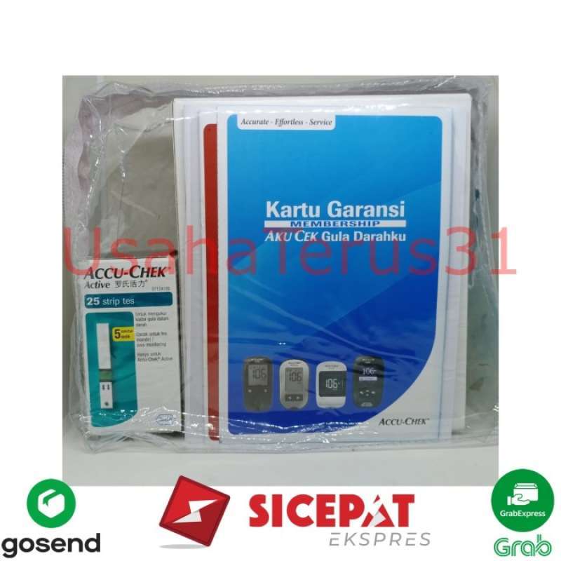 Jual Alat Test Gula Darah Accu - Check Active Family Pack Di Seller ...