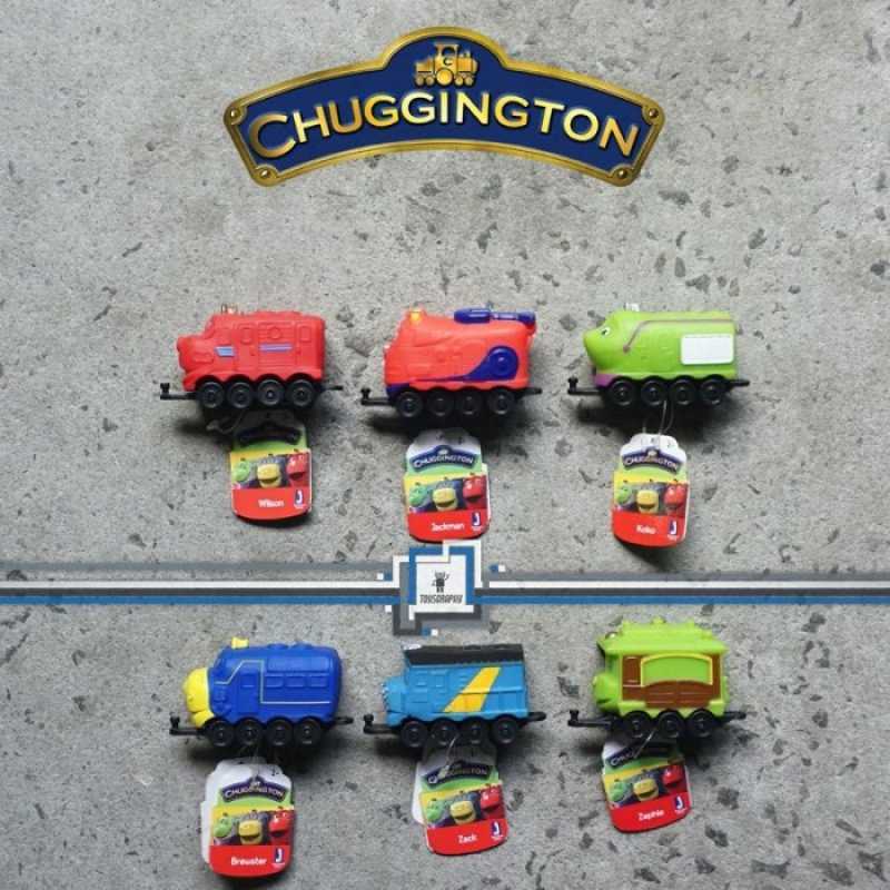 Jual CHUGGINGTON MINI TRAIN VEHICLE COLLECTIBLE CHUGGER NOT THOMAS ...